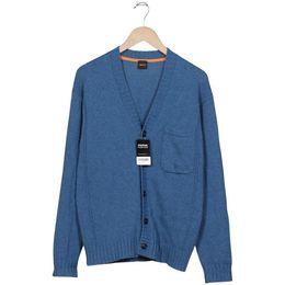 BOSS Orange Strickjacke Herren Gr&ouml;&szlig;e S Second Hand blau