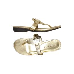 Lauren by Ralph Lauren Lauren Ralph Lauren Sandalen Damen Gr&ouml;&szlig;e 38.5 Second Hand gold