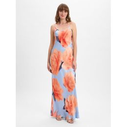 Mbym Kleid Bellah in orange hellblau - 0001 | Gr.: L