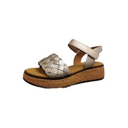 Gabor Comfort Keilsandaletten in Gold | Gr.: 42