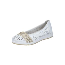 Rieker Ballerinas in Wei&szlig; | Gr.: 40