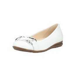 Gabor Ballerinas in Wei&szlig; | Gr.: 37,5