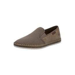 Rieker Klassische Slipper in Beige | Gr.: 46