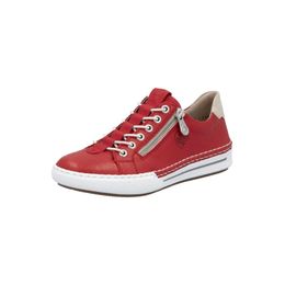Rieker Sportliche Slipper in Rot | Gr.: 38