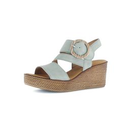 Gabor Espadrilles Sandalen in Grün | Gr.: 38,5