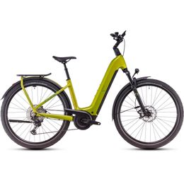 Cube Kathmandu Hybrid EXC 800 | Gr. 54 cm | Aluminium E-Trekkingbike Gelb