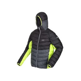 Regatta Steppjacke / &Uuml;bergangsjacke mit Kapuze in Schwarz | Gr.: 3XL