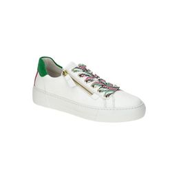 Gabor Sportliche Schn&uuml;rschuhe in Wei&szlig; | Gr.: 37,5