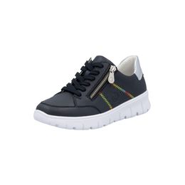 Rieker Sportliche Schn&uuml;rschuhe in Blau | Gr.: 37