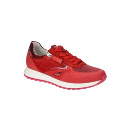 Gabor Sportliche Schnürschuhe in Rot | Gr.: 37,5