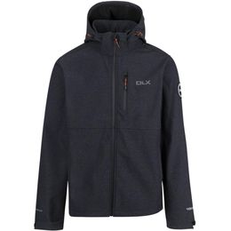DLX Softshelljacke "Justin" in Schwarz | Gr.: XS