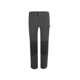 Trollkids Trekkinghose "Hammerfest Pro" - Slim fit - in Grau | Gr.: 104