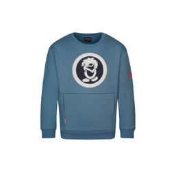 Trollkids Hoodie Trolltunga in steel blue | Gr.: 92