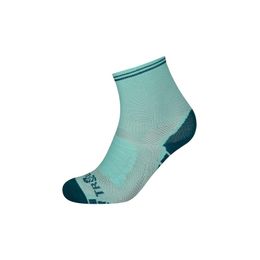 Trollkids 2er-Set: Wandersocken "Mid Cut Socks III" in T&uuml;rkis | Gr.: 39-42
