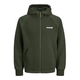 Jack & Jones Jack & Jones Sweatjacke in Khaki | Gr.: M