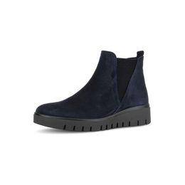Gabor Comfort Chelsea Boots in Blau | Gr.: 37