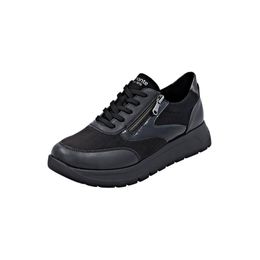 Remonte Sportliche Schn&uuml;rschuhe in Schwarz | Gr.: 40