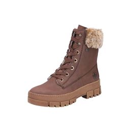 Rieker Schn&uuml;rboots in Braun | Gr.: 36