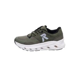 Rieker Sportliche Schn&uuml;rschuhe in Oliv | Gr.: 40
