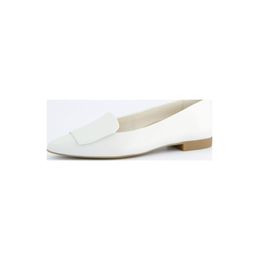 Paul Green Klassische Slipper in Wei&szlig; | Gr.: 39