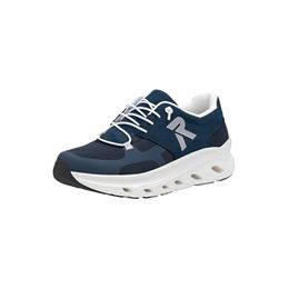 Rieker Sportliche Schnürschuhe in Blau | Gr.: 41
