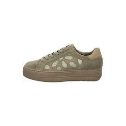 Paul Green Sportliche Schn&uuml;rschuhe in Beige | Gr.: 39