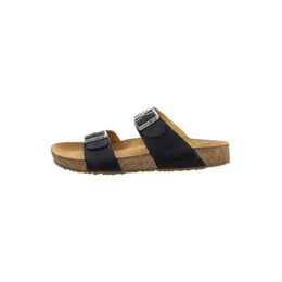Haflinger Pantoletten in Schwarz | Gr.: 46