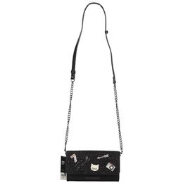K by KARL LAGERFELD Karl Lagerfeld Handtasche klein Leder Damen Gr&ouml;&szlig;e One Size Second Hand schwarz