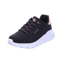 Skechers Lowtop-Sneaker UNO LITE - METALLIC MODE in black | Gr.: 33