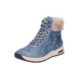 Rieker Schn&uuml;rboots in Blau | Gr.: 37