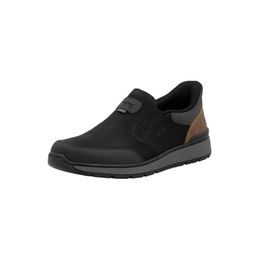 Rieker Klassische Slipper in Schwarz | Gr.: 47