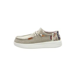 Laufsteg M&uuml;nchen Laufsteg M&uuml;nchen Mokassins Schn&uuml;rschuhe in Beige | Gr.: 41