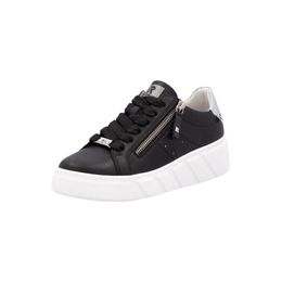 Rieker Plateau Sneaker in Schwarz | Gr.: 37