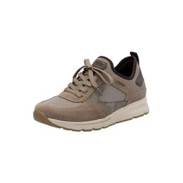 Rieker Sportliche Schn&uuml;rschuhe in Beige | Gr.: 46