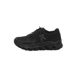 Rieker Sportliche Schn&uuml;rschuhe in Schwarz | Gr.: 41