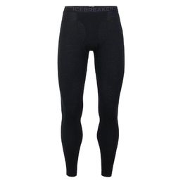 Icebreaker Leggings 200 Oasis Leggings w Fly in Schwarz | Gr.: M