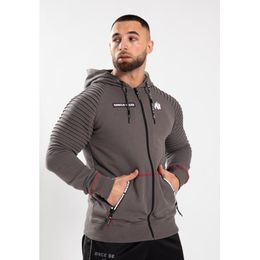 Gorilla Wear Sweatshirt „Erobertes Georgia“ – Grau | Gr.: XXL