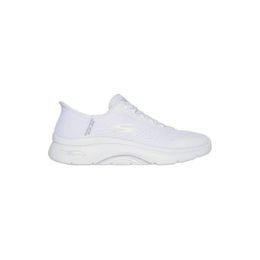 Skechers Sportliche Slipper in Wei&szlig; | Gr.: 40