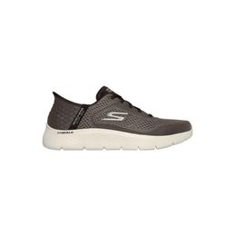 Skechers Sportliche Slipper in Braun | Gr.: 45