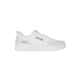 Skechers Sportliche Slipper in Wei&szlig; | Gr.: 42