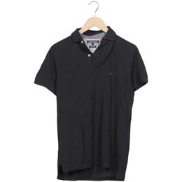 Tommy Hilfiger Poloshirt Herren Gr&ouml;&szlig;e S Second Hand schwarz
