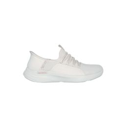 Skechers Sportliche Slipper in Wei&szlig; | Gr.: 40
