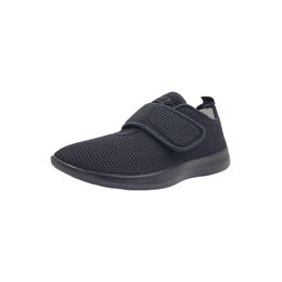 Fischer Hausschuhe in Schwarz | Gr.: 47