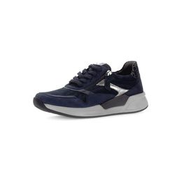 Gabor Comfort Sportliche Schn&uuml;rschuhe in Blau | Gr.: 40