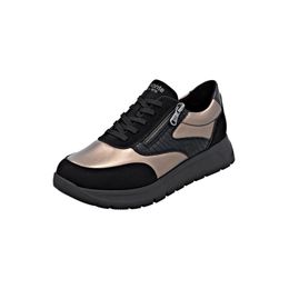 Remonte Sportliche Schn&uuml;rschuhe in Schwarz | Gr.: 38