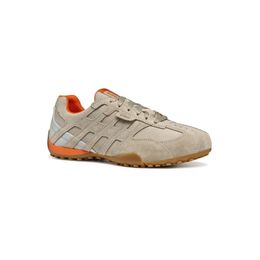 Geox Sportliche Schn&uuml;rschuhe in Beige | Gr.: 42