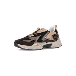 Gabor Comfort Sportliche Schn&uuml;rschuhe in Schwarz | Gr.: 38,5