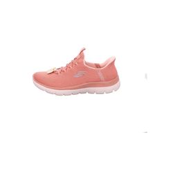 Skechers Sportliche Slipper in Rosa | Gr.: 42