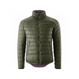Gonso Wende-Jacke in Khaki/ Lila | Gr.: XL