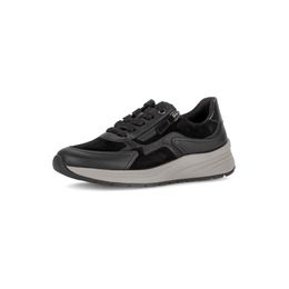 Gabor Comfort Sportliche Schnürschuhe in Schwarz | Gr.: 40